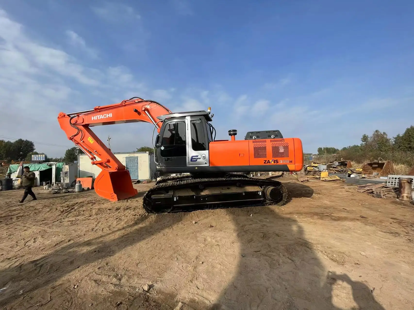 Japan 90% Used 35ton Zx350 Zx350h Excavator Used Hitachi 350 Digger 35 ...