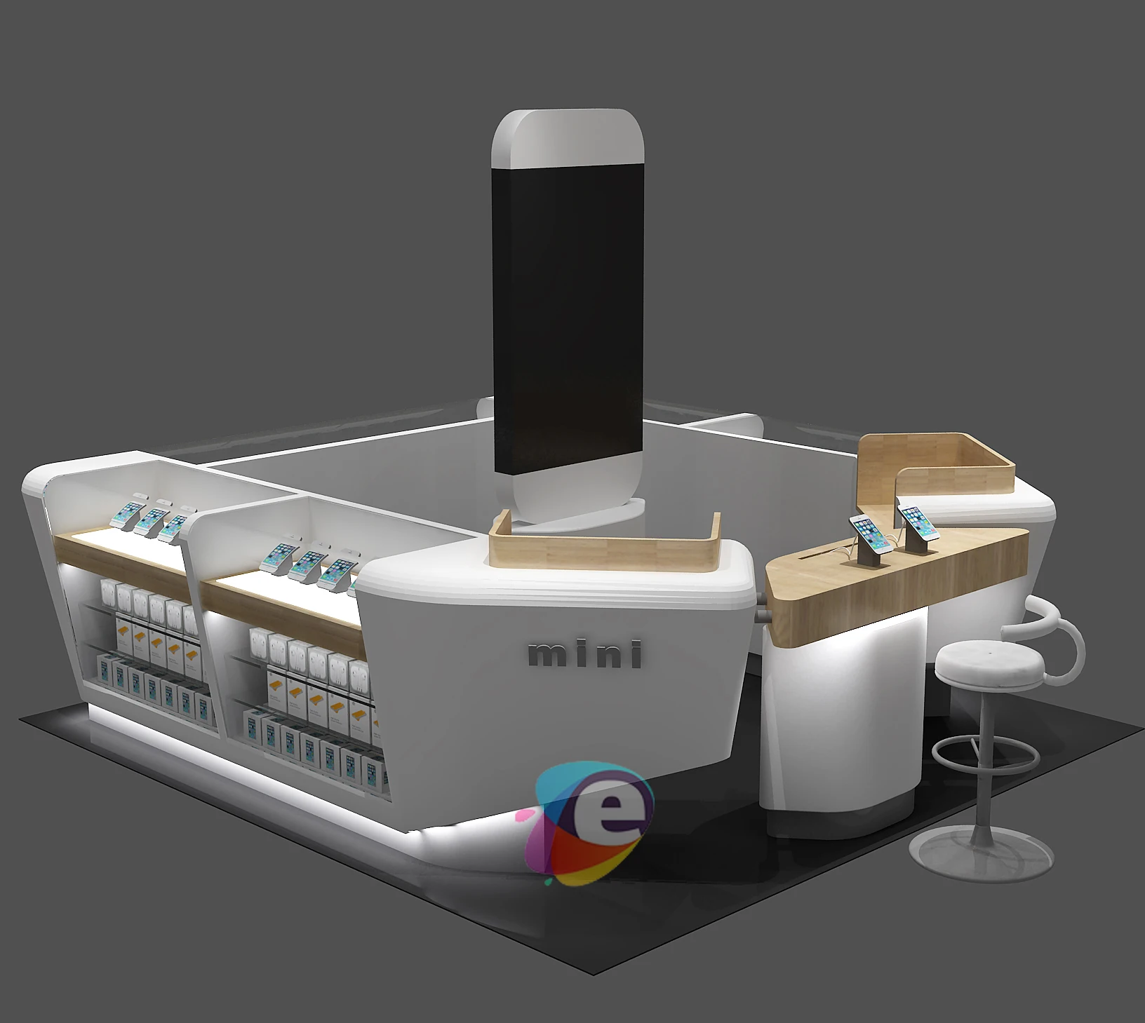 Kiosk Design Boutique Kiosk Shelf,kiosk Store Showcase,Shop Cabinet for ...