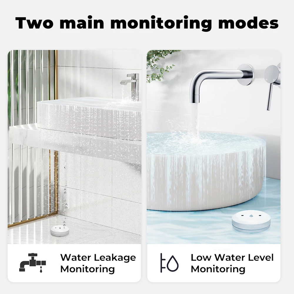 SMATRUL Smart Life Water Leakage Sensor - App Linkage Alarm