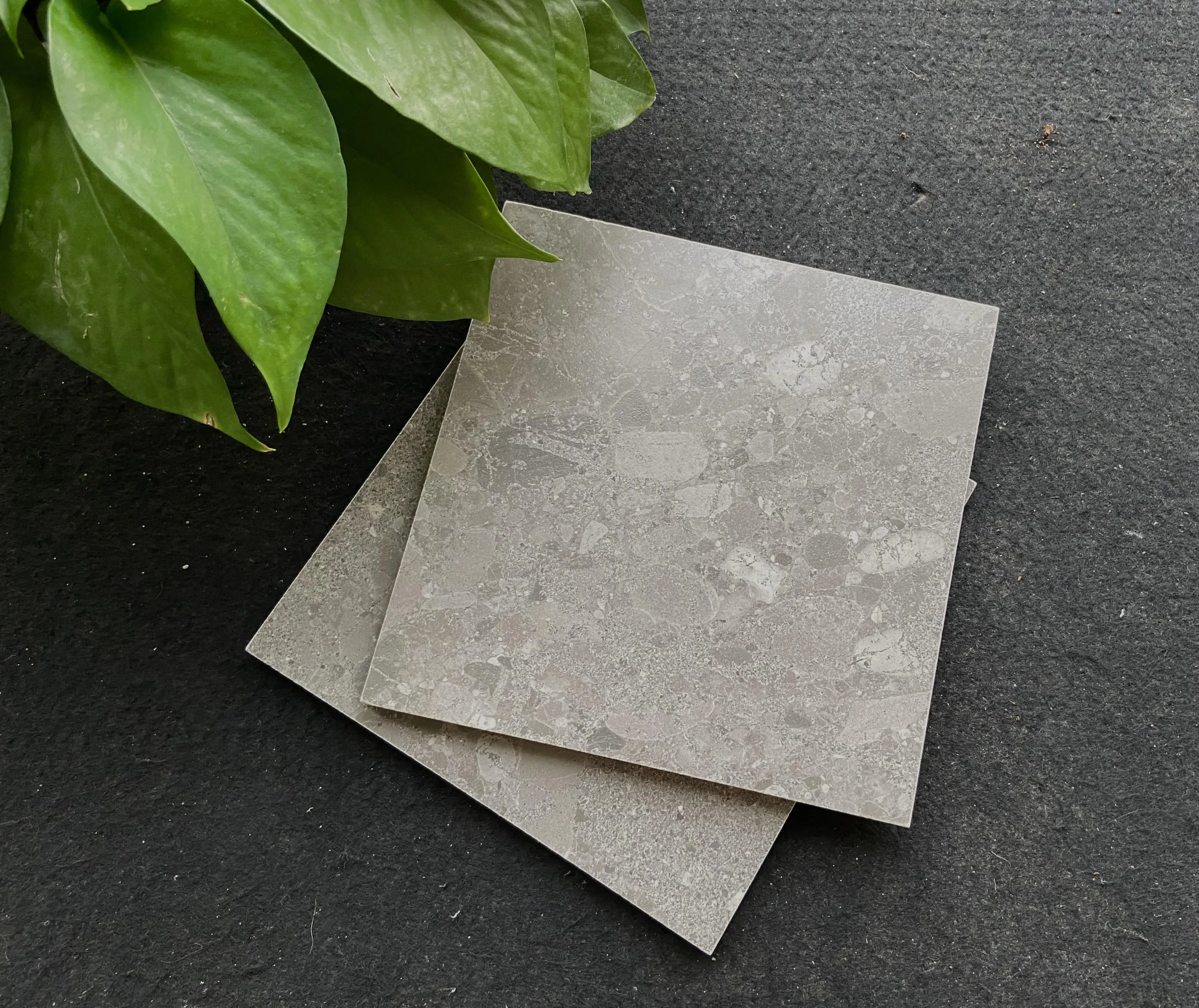 Terrazzo Matt Rustic Floor Tiles 600x600mm Garden Anti Slip Low Water ...