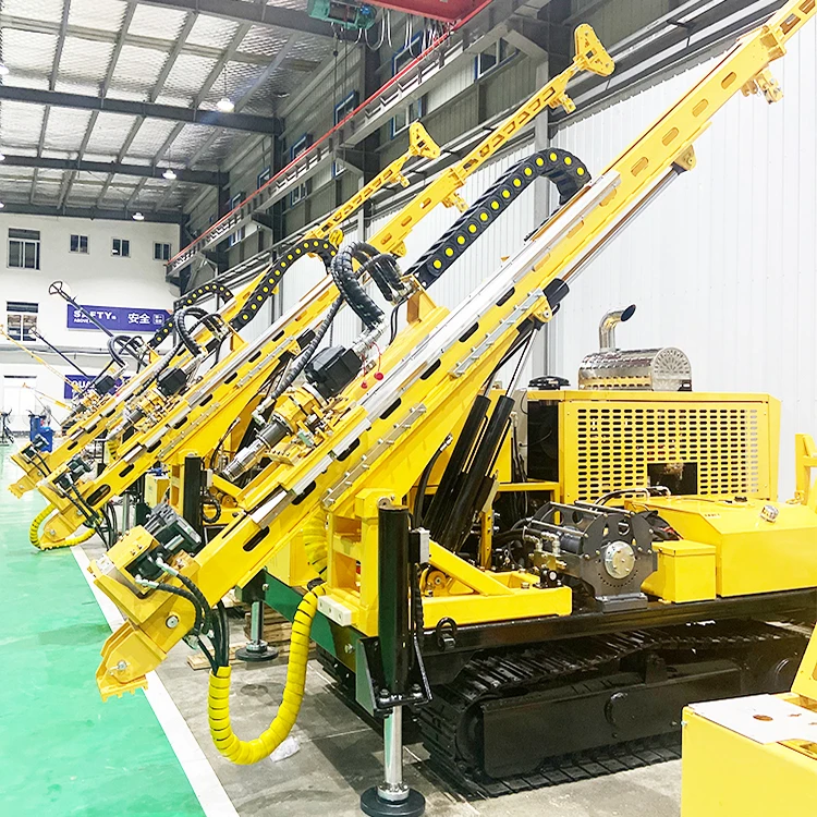 Underground Tunnel Drill Core Sample Drilling Rig Geological Grouting ...
