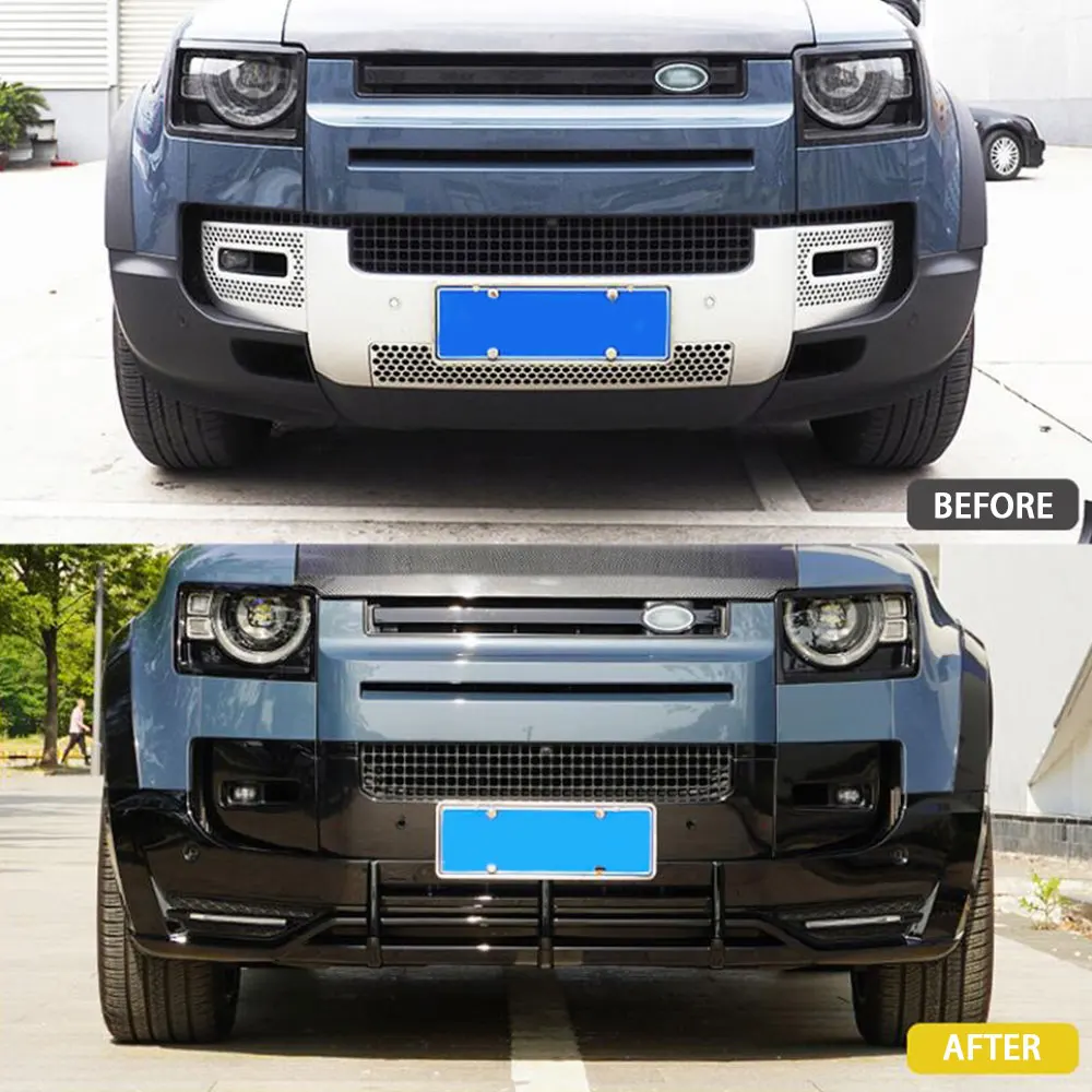 New Design Front Bumper Lip For Landrover Land Rover Defender 90 110 ...