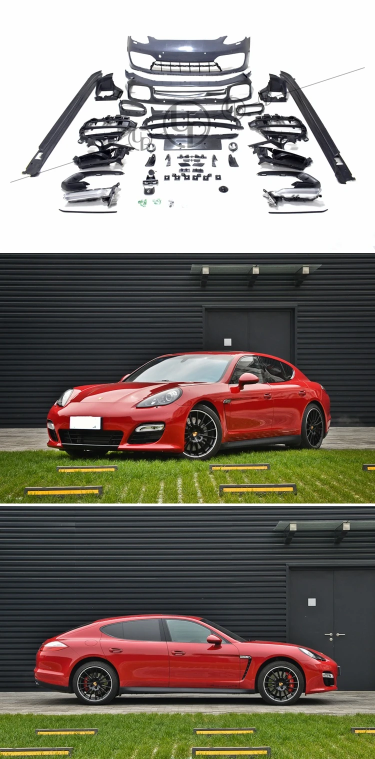 2014Year + Car Auto Bodykit Facelift for Panamera 971 to GTS Style Car ...