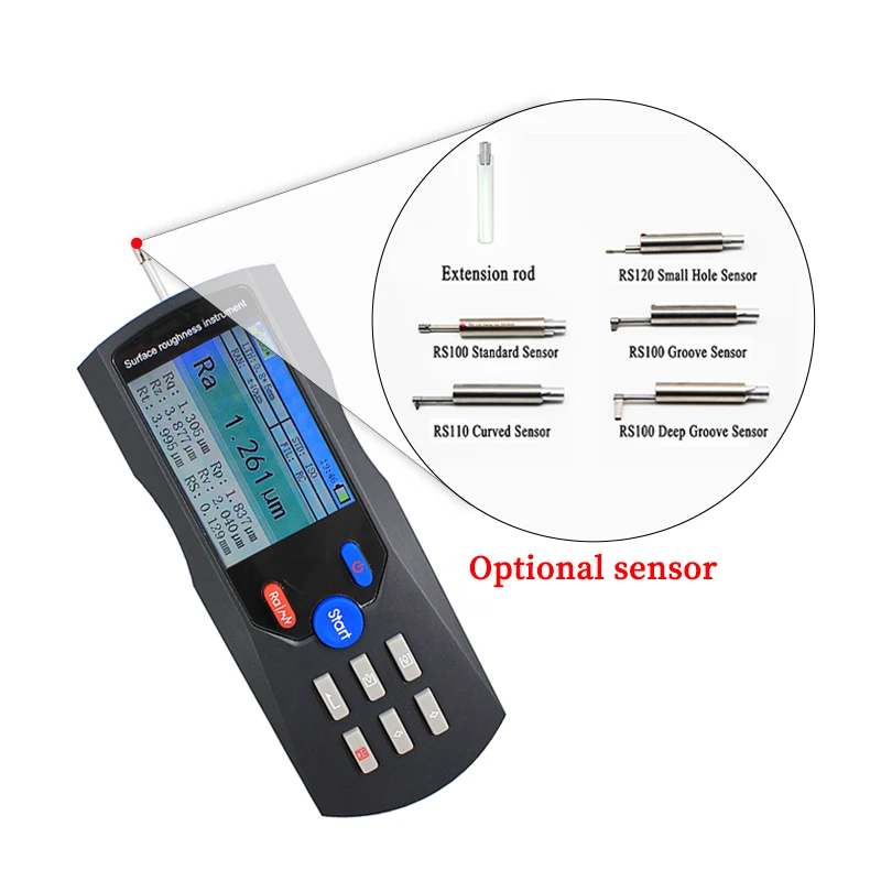 Digital Professional Surface Roughness Instrument Roughness Tester ...