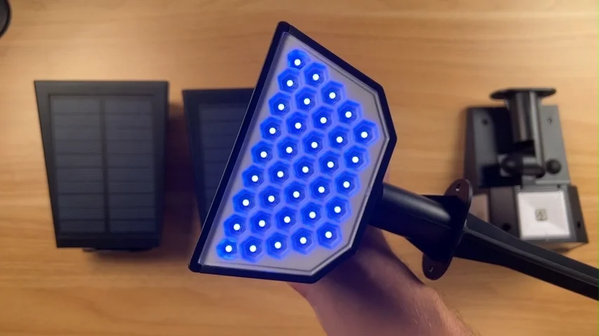 Ip67 Waterproof Solar Outdoor Landscape Garden Lights 300 Light Angle ...