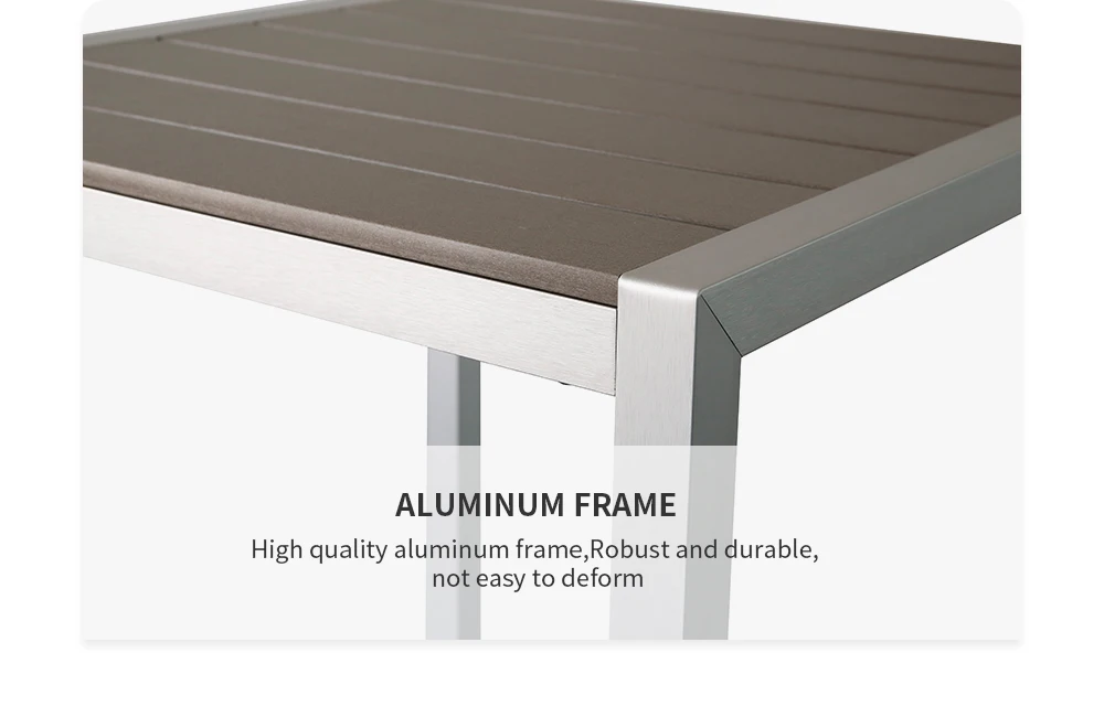 Luxury Outdoor Garden High Table & Bar Stools - Durable & Stylish