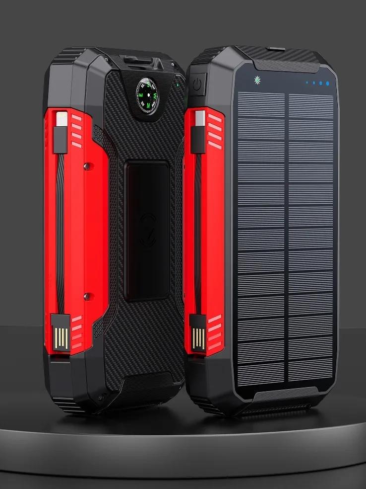 Alibaba 30000mah Power Bank Fast Charging Solar Wireless Charger Phone ...