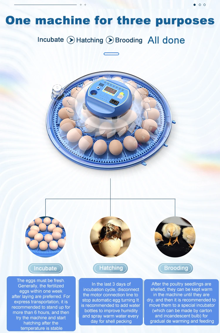 UFO Incubator - High Productivity Chicken Eggs Incubator
