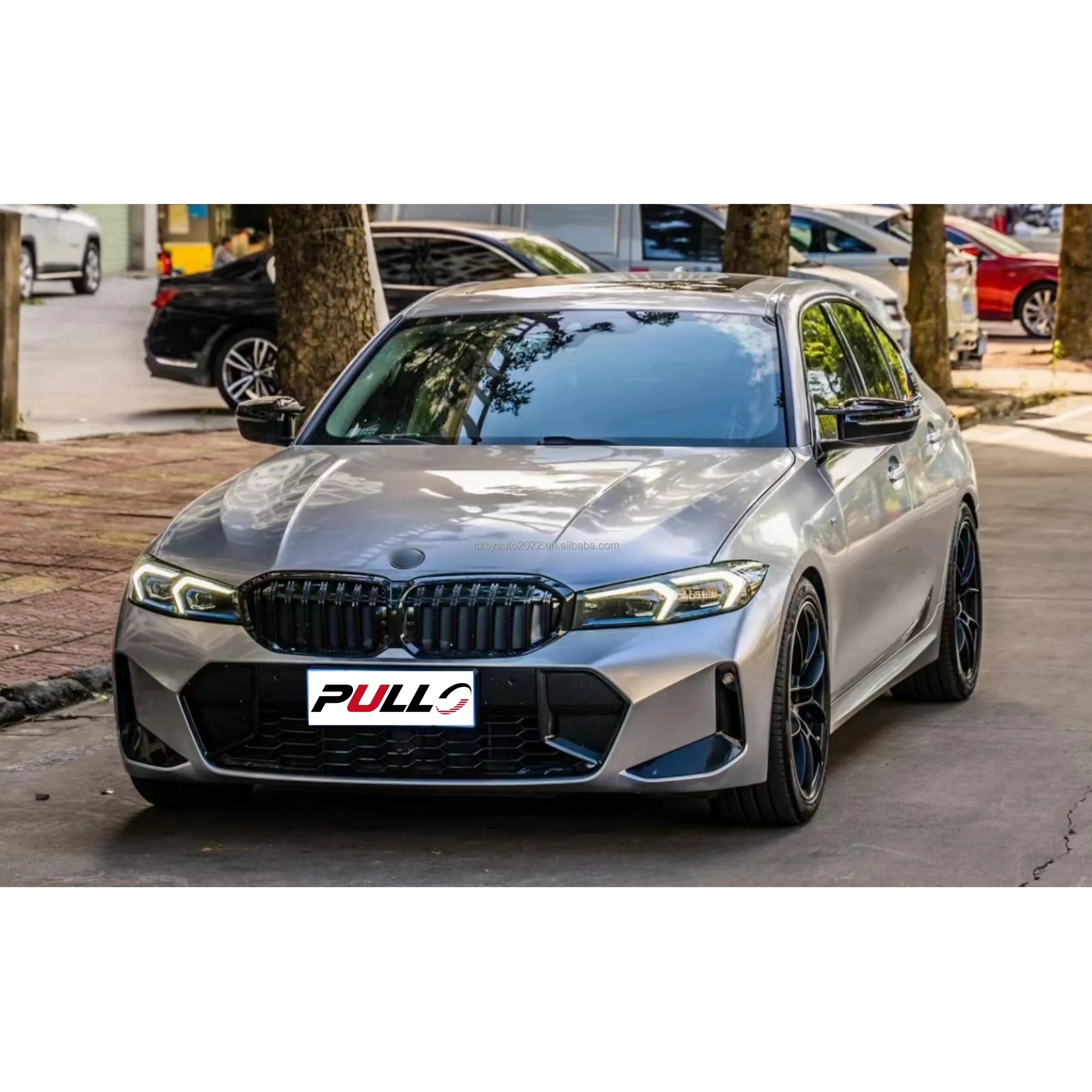 Body Kit Include Front Rear Bumper Assembly Rear Lip Exhaust Pipe For ...