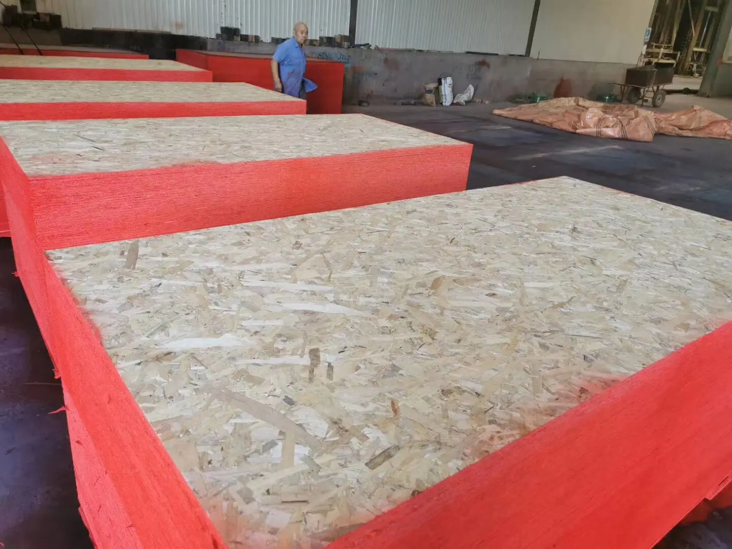 OSB Board Construction OSB 9mm 10mm 12mm Oriented Strand Board OSB ...