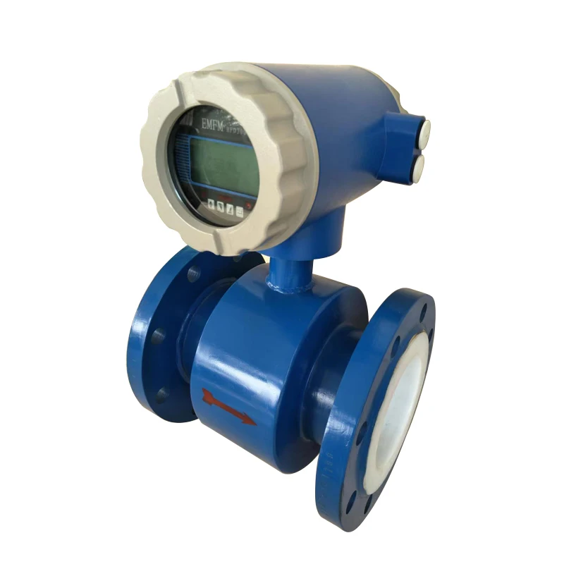 Dn100 Electromagnetic Flow Meter Water Flow Meter 4 Inch High Accuracy Digital 4-20ma Drainage ...