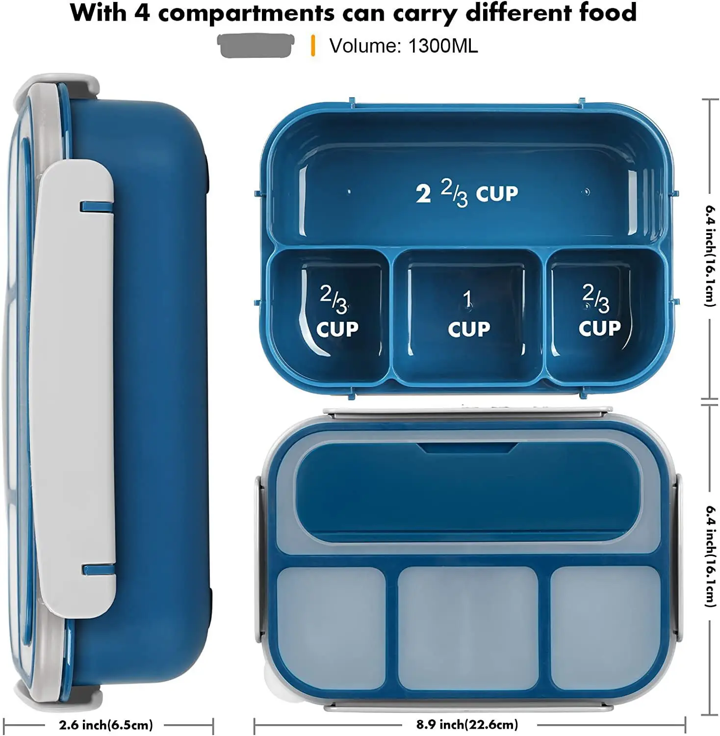 High-quality Popular American Style Portable Bento Lunch Box For Kids ...