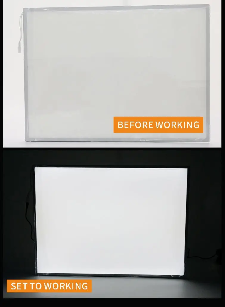 A1-A4 Wall Mounted LED LIGHT BOX - Customizable Poster Frame