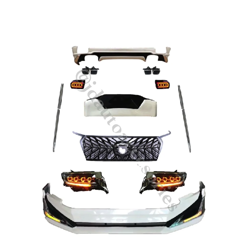 Complete Facelift Conversion Upgrade Body Kit For Land Cruiser Prado ...