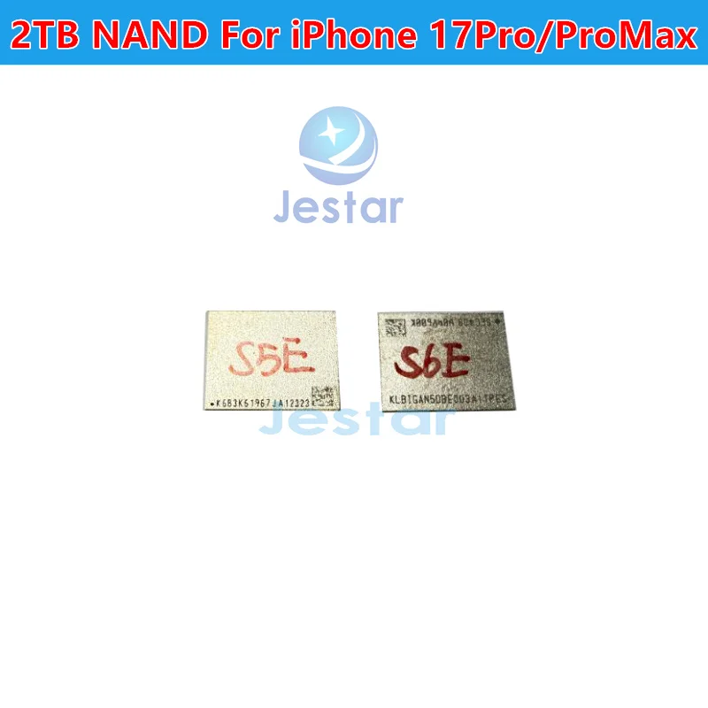 K6b3 2T 2TB HDD Nand Flash Memory for Iphone 17 Pro/promax S5E/S6E