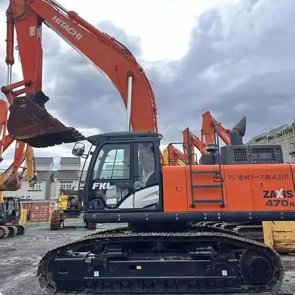Japanese original used hitachi zaxis zx470 excavator 470-3 470-5g large ...