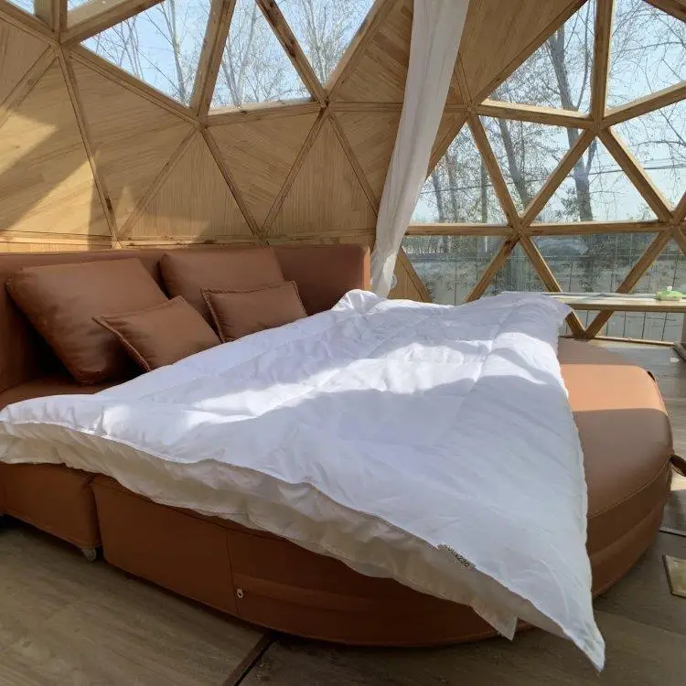 Double-storey Attic Geodesic Dome Scenic Hotel Accommodation Housing ...