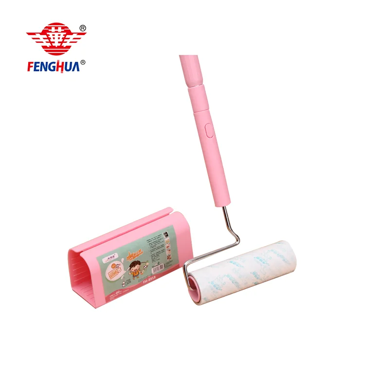 Adjustable Cleanroom Sticky Roller Extension Pole Strong Sticky Handle ...