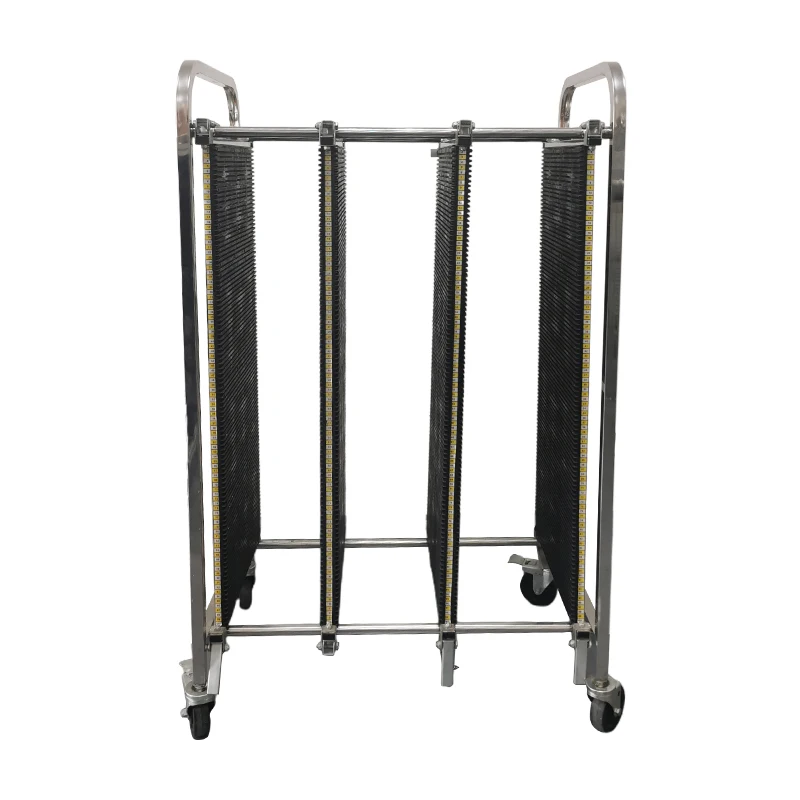 ESD Antistatic PCB Storage Magazine Rack Cart Trolley Circulation ...