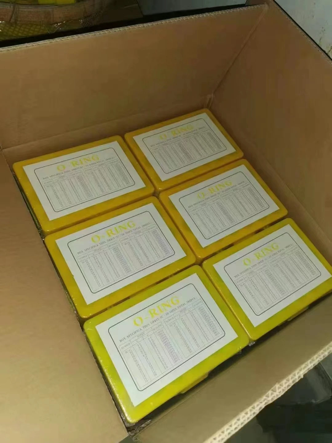 Professional Repair Tool Box Color Rubber O-Ring Seal Kit with Hardware ...