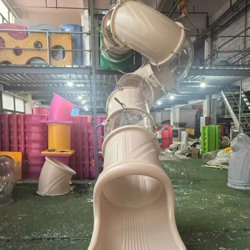 12 Ft Slide 4 Meter Spiral - Fun & Durable Playground Parts