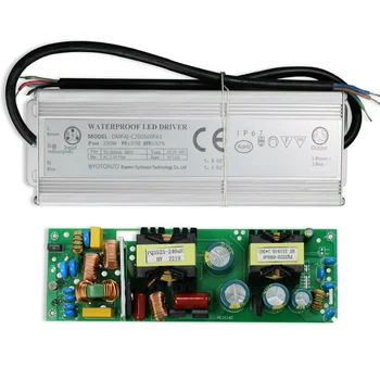 250v 1200ma Waterproof Non Isolated Led Driver 300w Ip67 Low Output ...