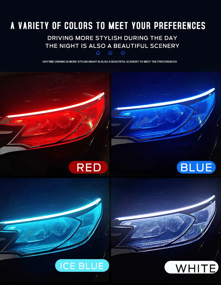 Flexible Car LED Light Strips - Enhance Safety & Style