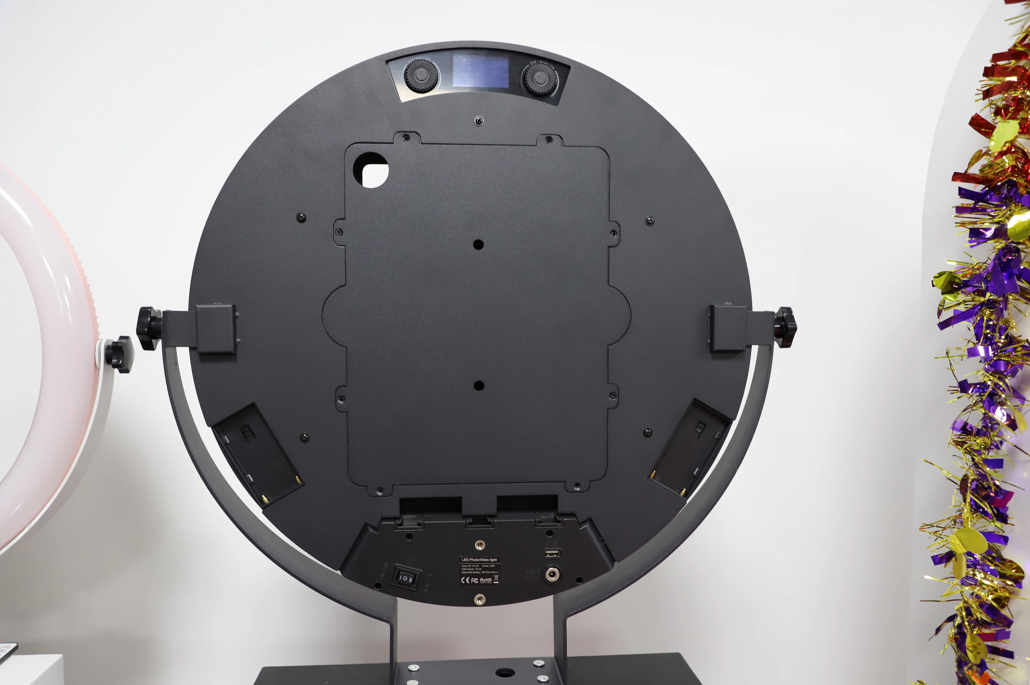 360 LED Fill Light Photo Booth Compatible with iPad & Smartphones for ...
