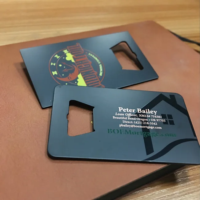 Boya Custom Stainless Steel Metal Card Uv Digital Printing ...