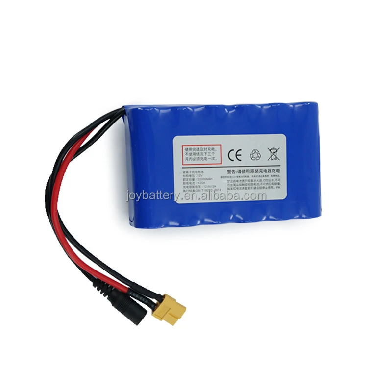 Customized Lithium 3S4P 18650 Battery Pack for LED Lights