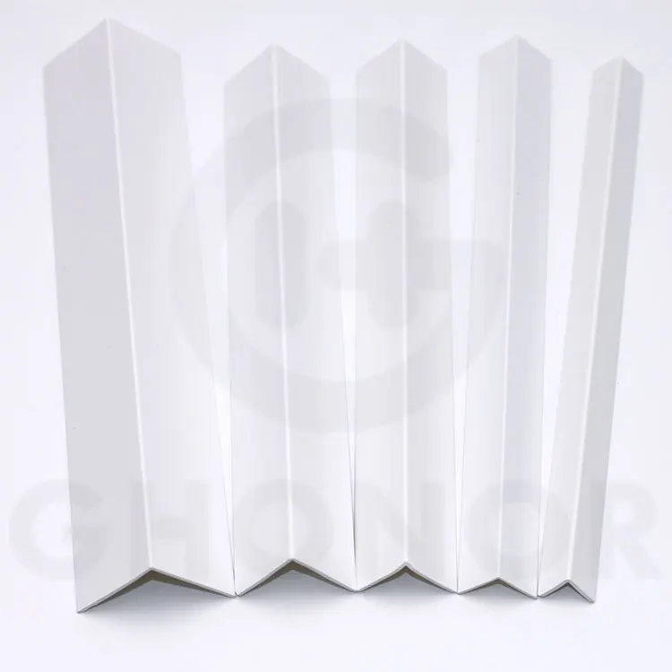 White Plastic Outside Corner Moulding PVC Tile Trim Profiles Angle ...