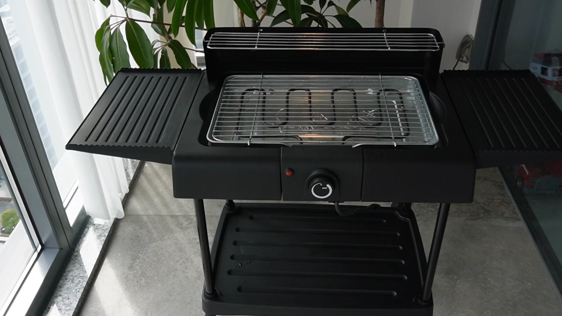 2400w Xl Large Electric Bbq Grill Outdoor Barbque Smokeless Electric ...