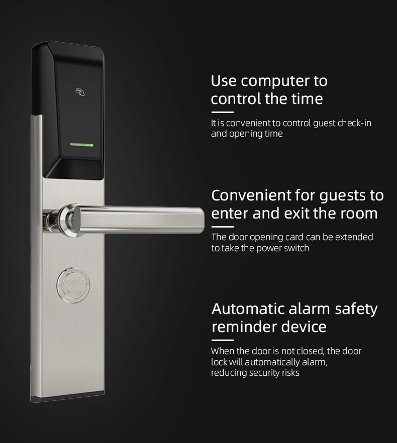 Kadonio High Security Smart Hotel Door Lock with RFID