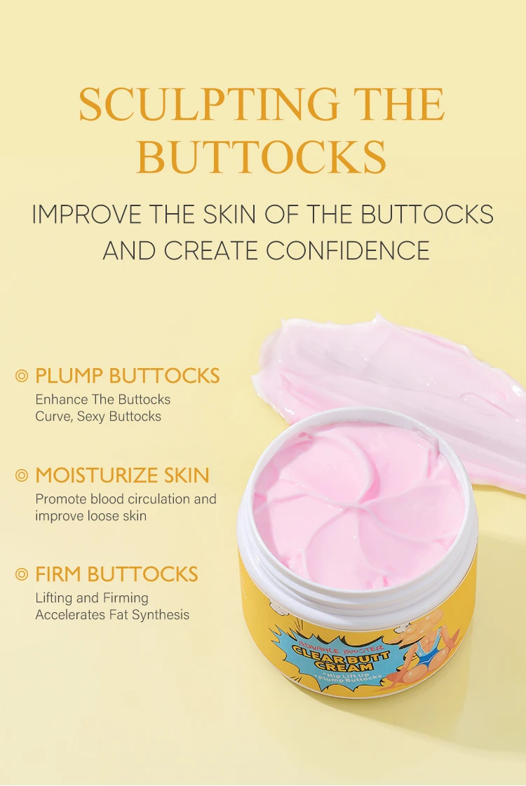 Butt Enlargement Cream - Natural Growth & Firming Results