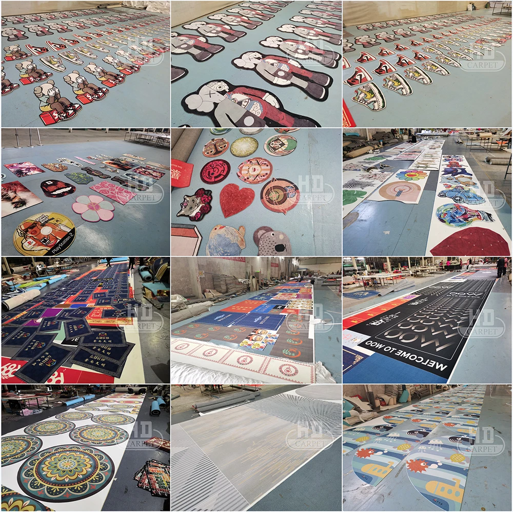 Game Disc Rug for Living Room - HALO 2, Minecraft, & More