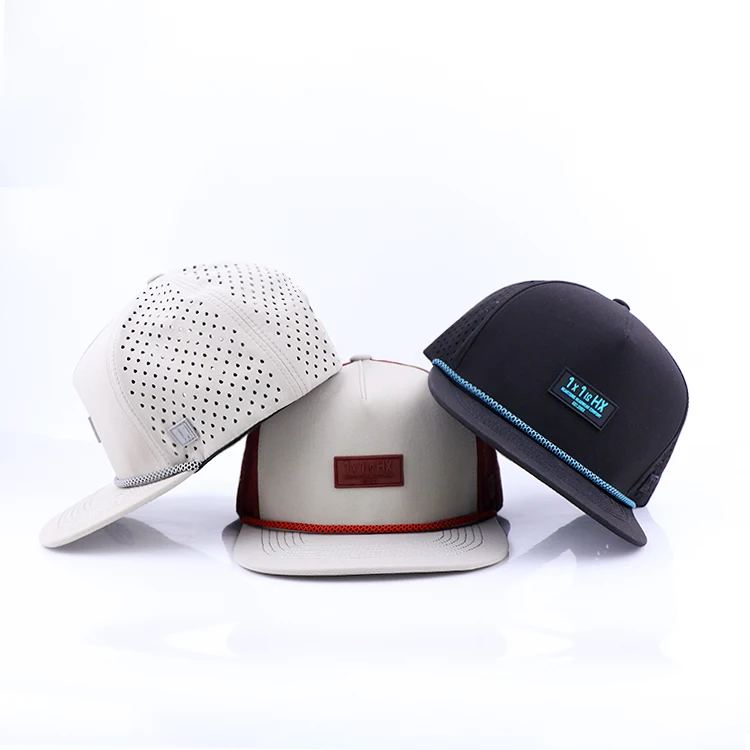 Qianzun Polyester 5 Panel Custom Rope Trucker Hat