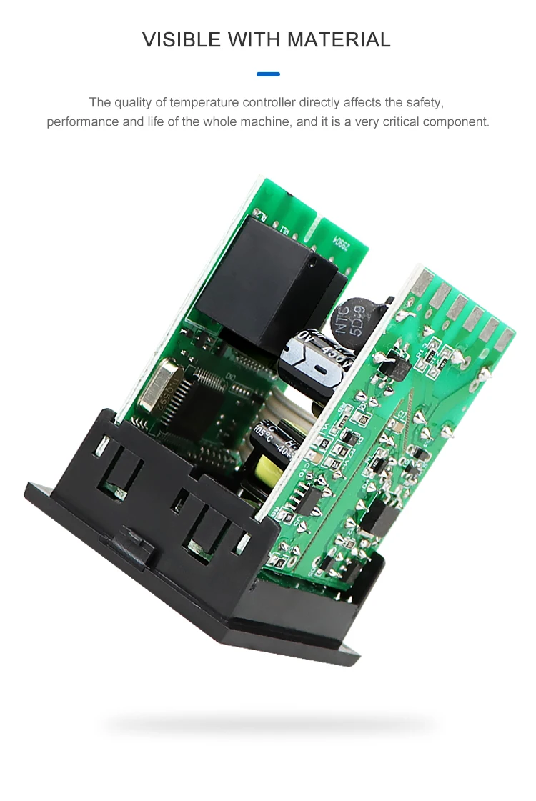 BERM CH102 Intelligent PID Temperature Controller - High Precision