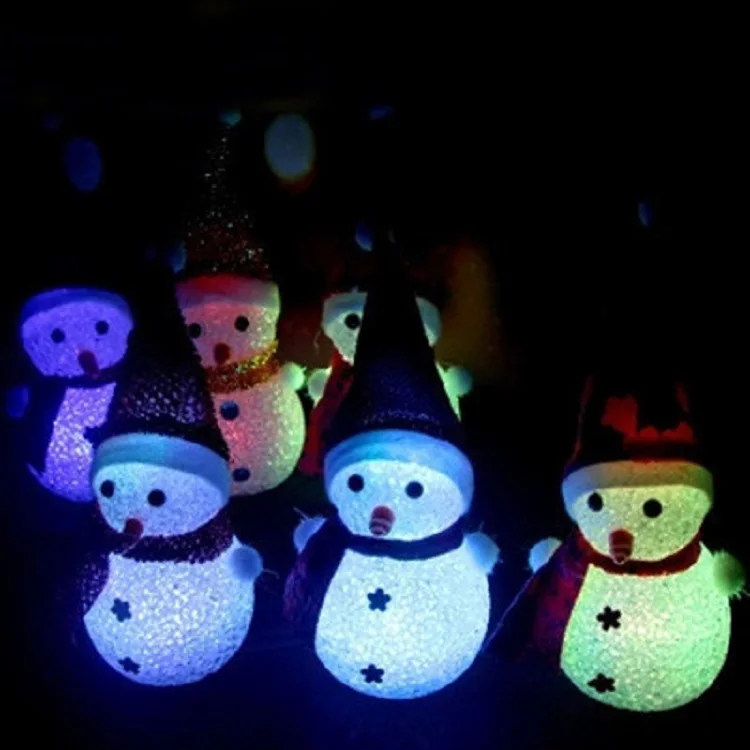 Battery Power LED Christmas Snowman - Perfect Indoor Decoration