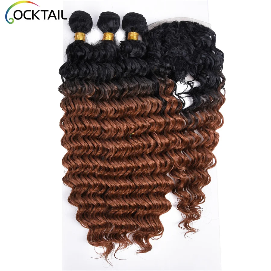 Protein Fiber Synthetic Hair Bundles - Heat Resistant