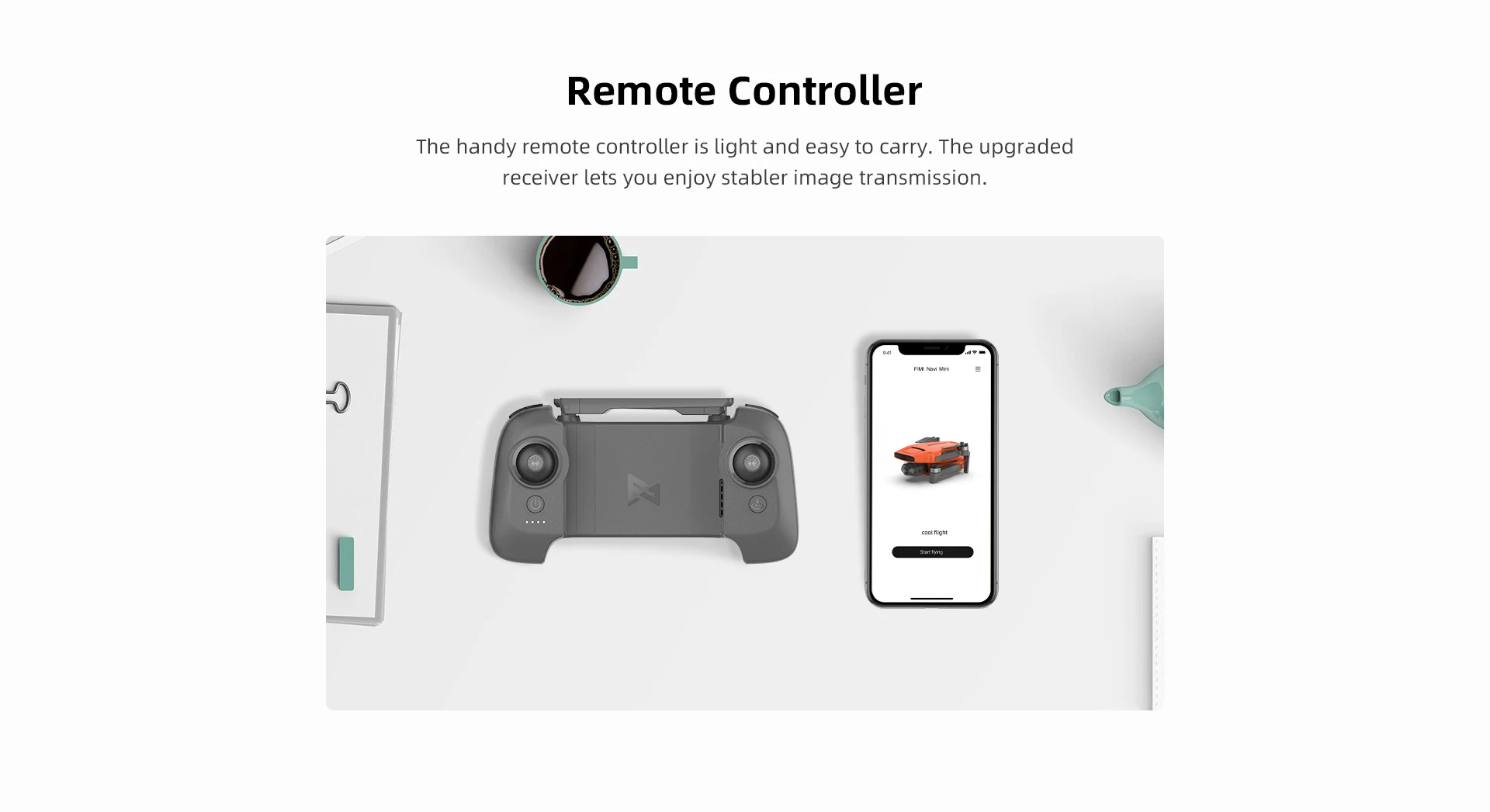 FIMI MINI 3 RC Drone Combo Version - 4K 60FPS, 9KM Control