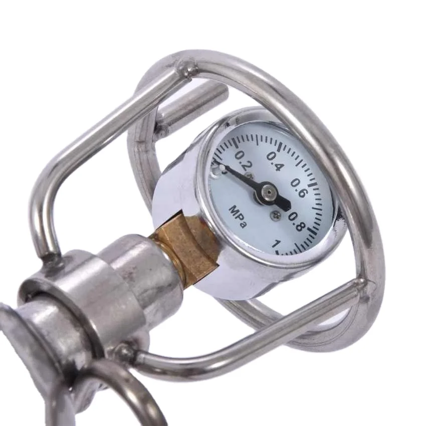 001 Hand Popcorn Machine Open Firing Popcorn Puffing Machine Stainless ...