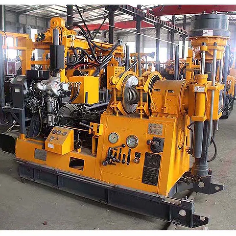 Depth 1000m Crawler Rotary Portable Hydraulic Water Well Drilling Rig ...