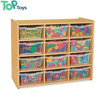 Top Standard Montessori Kids Storage Cabinet Daycare Preschool ...