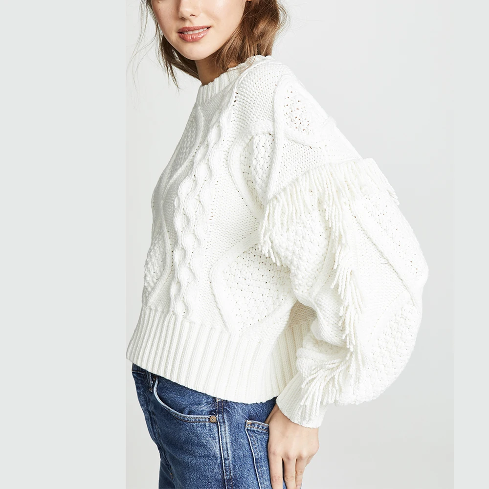Supply Custom Women's 100% Cashmere Knitted Sweater Warm Causal Style ...