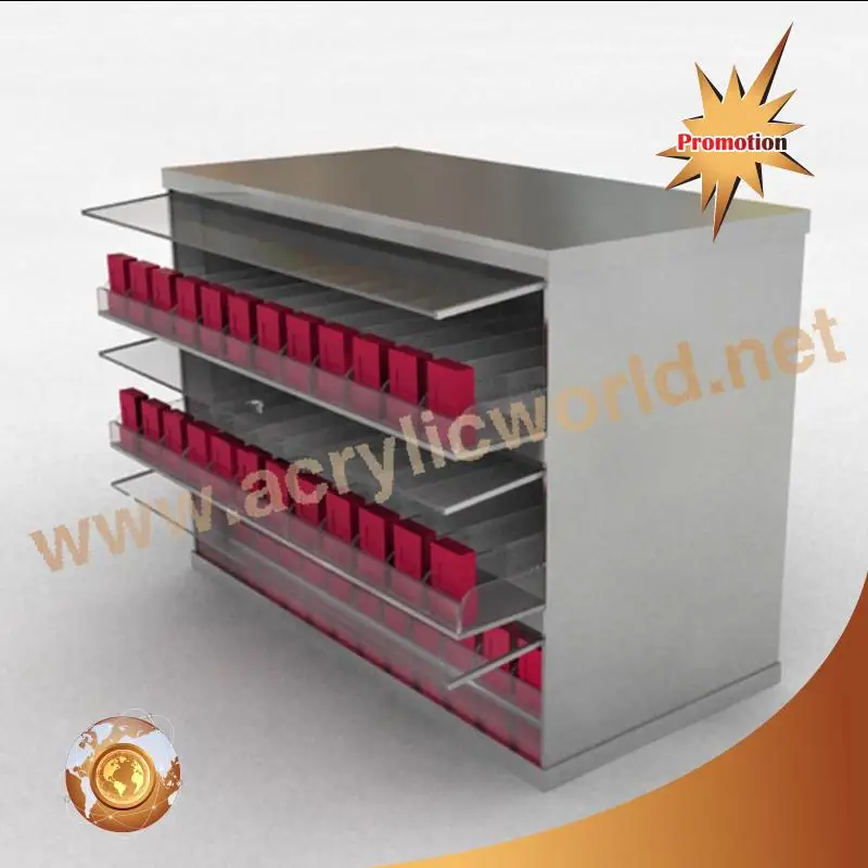 Cigarette Display Custom Countertop Multilayer Cigarette Display Shelf ...