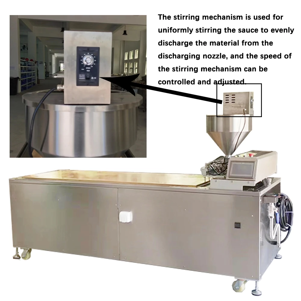 High Efficiency Sandwich Pancake Line - Easy to Operate