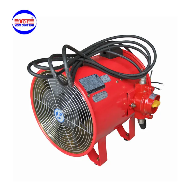 110V 60Hz 8inch Dia Atex Certificate Explosive Proof Axial Flow ...
