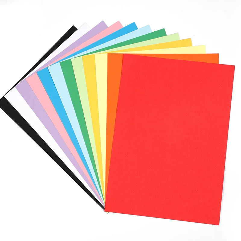 Assorted Color A4 180 Grams Construction Paper Sheet Color Cardboard ...