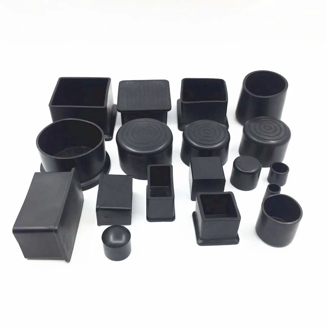 Rubber Round Table Chair Furniture Feet Leg Pads Conical Recessed ...