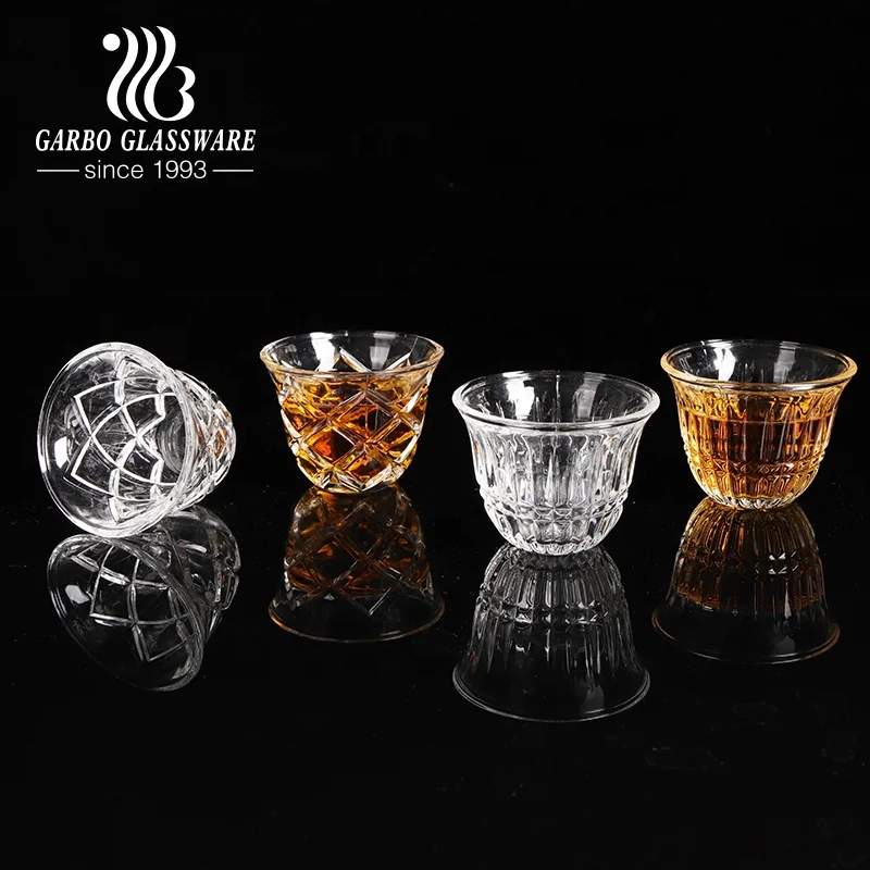 Arabic Espresso Cup - Vintage Glassware for Party & Tea